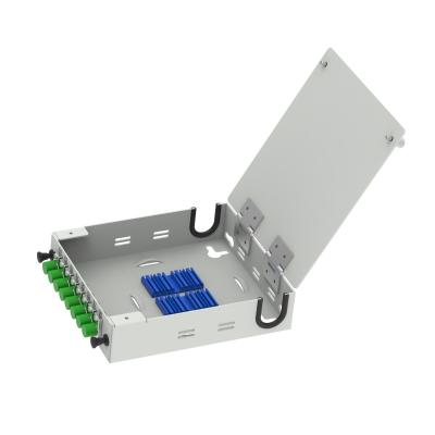 China FTTH Network Fiber Optic Distribution Type 8 Cores FC APC FTTH Terminal Box for FTTX for sale