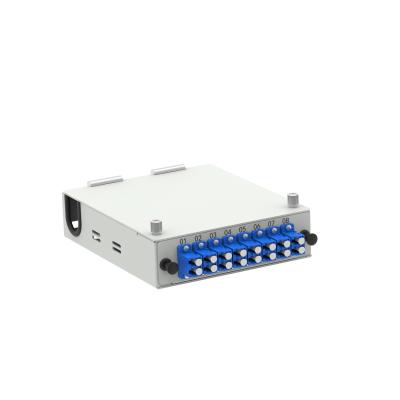 China FTTX Distribution Network Distribution Box with 8 Cores Fiber Optic FTTH Terminal Box for sale