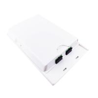 China 2 Port SC APC Fiber Optic Faceplate Socket Panel 132x84x25mm for FTTH for sale