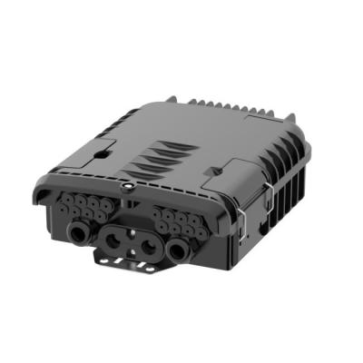 China 5 FTTH CATV IP65 Waterproof Fiber Distribution Box with Integrated Splice Cassette for sale