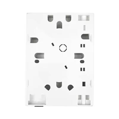 Cina Tempo 5 anni 2-Core SC APC Plastic Fiber Optic Faceplate Socket Panel per la rete FTTH in vendita