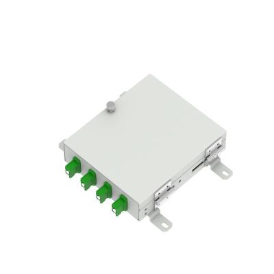 Cina 4 Core SC APC Tipo Fibra ottica FTTH Terminal Box Distribuzione per applicazioni FTTH in vendita