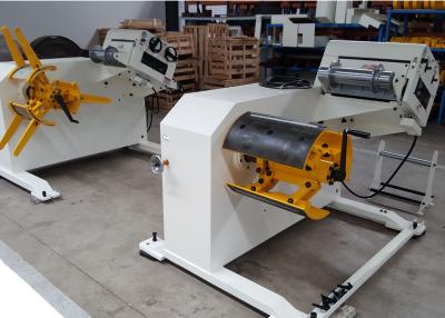 China Metal Coil 2 In 1Decoiling and Straightening Machine With Frequency Changer Manual Expansion for sale