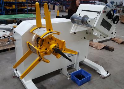 China Coil Car Manual Expansion Metal Coil Decoiler Straightener For Middle Sheet for sale