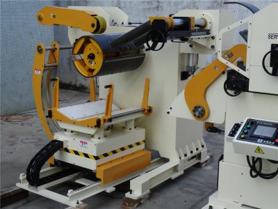 China Feeding Line Decoiler Straightener Feeder with Worm Gear Screw Jack Device for sale