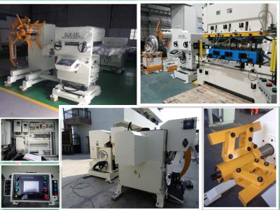 China 3 In 1 Decoiler Straightener Feeder for 300 mm Width 3.2 mm Thickness Metal Material for sale