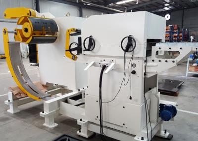 China Autoamtic Cold Rolled Steel Punching Press 3 In 1 Decoiler Straightener Feeder For Automobile Parts & Toy With CE for sale