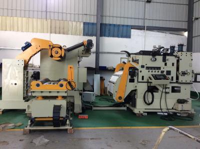 China Automatic Yaskawa Servo Motor Drive 3 In 1 Decoiler Straightener Feeder For Automobile Parts for sale