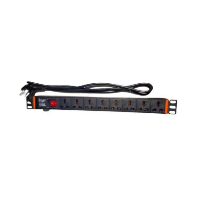 Cina Stile universale 8wavs presa nero colore 2m filo presa cinese 250v tensione corrente 10A in vendita