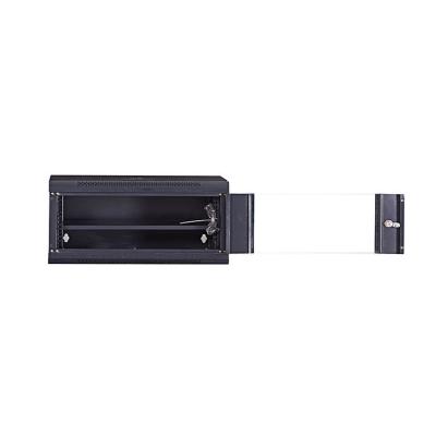 中国 プロフェッショナルデザイン 4Uサーバーラック RAL9005色と1.0mm設置ビーム 販売のため