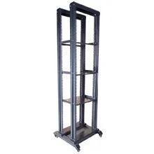 Quality 32U Open Rack DIN41491PART1 Standard 600mm Width 350mm Depth with 4 Stands and 4 for sale