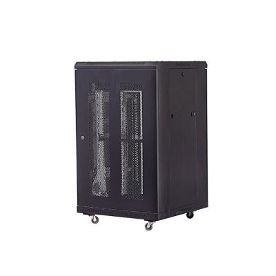 China Spcc Cold Rolled Steel Network Cabinet Rack with Toughened Glass Door or Mesh Door for sale