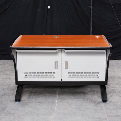 China Computer Desk Best Sale Double Seat Office Equipment CCTV Control Center Desk Dispatching Consoler for sale