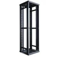 China 200kg Loading Capacity 22U 2 Post Open Server Network Cabinet for Data Center Switch for sale