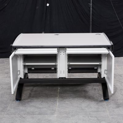 China Computer Desk Best Sale Double Seat Office Equipment CCTV Control Center Desk Dispatching Consoler for sale