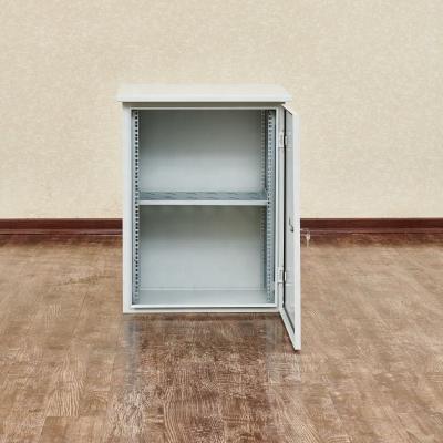 China 18U 600*1000*600 IP65 Buitenkast Rack Wandmontage DDF Netwerkkast RAL7035 GRIJ Te koop