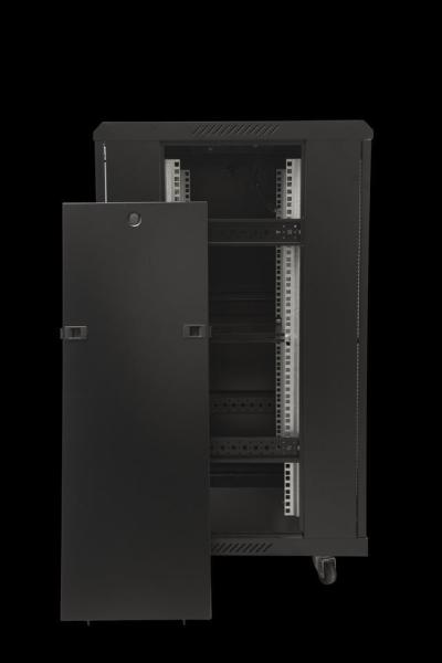 Quality 0.8mm Thickness 22U Data Center Rack for IT Computer 19 Inch DDF Network Server for sale