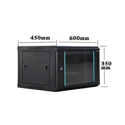 Cina 19' International Standard 12U Wall Mount Network Cabinet con porta perforata in vendita