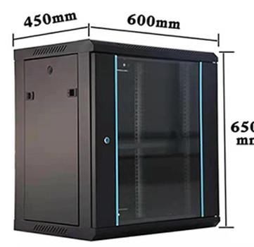 Cina 19' International Standard 12U Wall Mount Network Cabinet con porta perforata in vendita