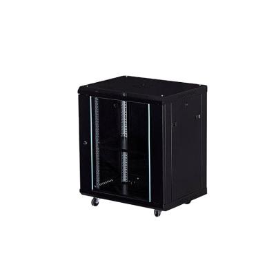 Cina 19' International Standard 6U 600*600*350 Rack Mount Server Cabinet in RAL9005 Nero in vendita