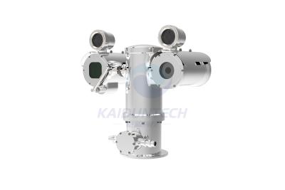 중국 방폭형 팬/틸트 듀얼 열화상 및 가스 감지 IR 광학 38배 줌 카메라 판매용