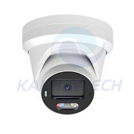 Китай 5MP внутренняя IP/сетевая двухсветовая красно-синяя тревожная большая купольная камера продается