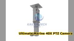 4MP 40X Anti Corrosion Marine PTZ Camera Solution
