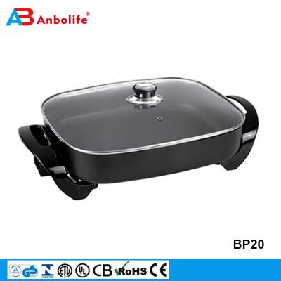 China Anbo electric grill & pizza pan non-stick cookware frying pan for sale