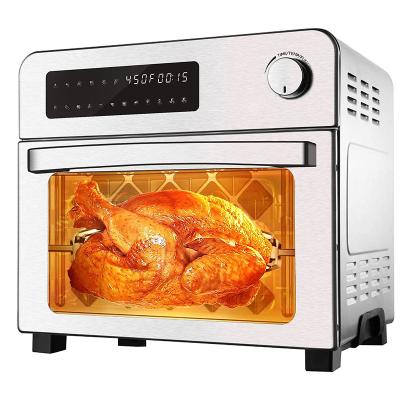 중국 1700W 에어 프라이어 오븐 프랑스 문 5.5L 6.5L 23L 건강 기름 자유 스테인레스 스틸 판매용