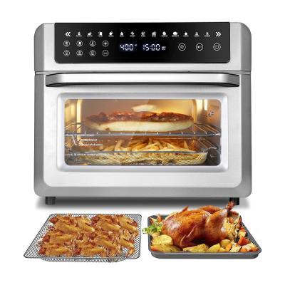 Cina 24L 12L Air Fryer Forni Apparecchi da cucina Acciaio inossidabile Elettrico Retro Vetro di grande capacità in vendita