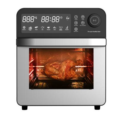 Cina 12 litri forno friggitore ad aria acciaio inossidabile forno alimentare senza olio tostapane per pizza elettrico in vendita