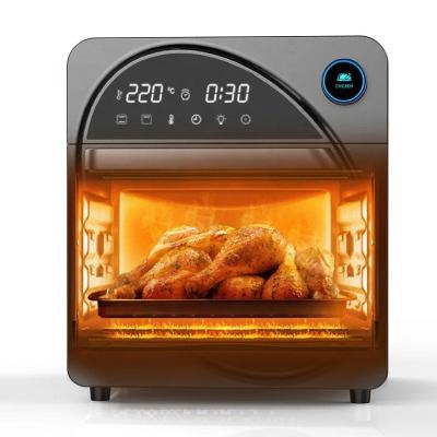 Cina 12 litri forno friggitore ad aria acciaio inossidabile forno alimentare senza olio tostapane per pizza elettrico in vendita
