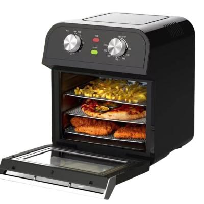 Cina 12 litri forno friggitore ad aria acciaio inossidabile forno alimentare senza olio tostapane per pizza elettrico in vendita