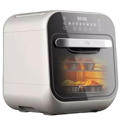 China Olievrij 8L 1800W digitaal roestvrij staal Touch Screen Air Fryer Steam Smart Te koop