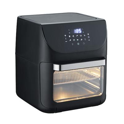 Cina Fornaci per friggitrici a aria in acciaio inossidabile multifunzione 12L Non convezione di olio Rotisserie Dehydrator Forno 1800W in vendita