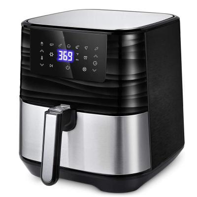 Cina Friggitrici a aria automatiche XL 8L 7L 6.5L 5L Gran Potenza Salute Oil Free Cooking Electric Deep Air Fryer in vendita