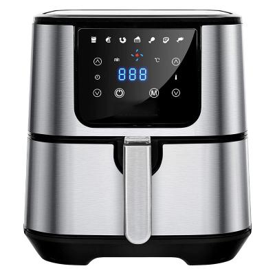 China Smart Wifi Tuya App 6L 8L Electric 5.5 Liter Big Digital Air Deep Fryer Te koop