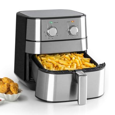 China Smart Wifi Tuya App 6L 8L Electric 5.5 Liter Big Digital Air Deep Fryer Te koop