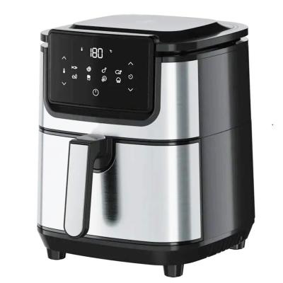China 6L 7.7L With 8 Presets Digital Air Fryer Without Oil LED Touch Screen for sale