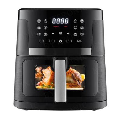 China Smart Deep compact digital air fryer 6.5L 7L Visual Window New Freidora De Aire Electric With Wifi for sale