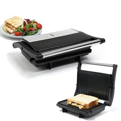 China Small Kitchen Electric Press Grill 5 4 3 In 1 Divided Frying Pan Griddle Grill for sale