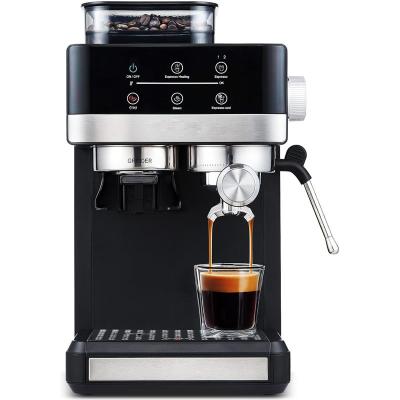 Cina Macchina elettrica per caffè Espresso professionale potente pompa di pressione 15/20 bar macina per latte cappuccino fatta di plastica durevole in vendita