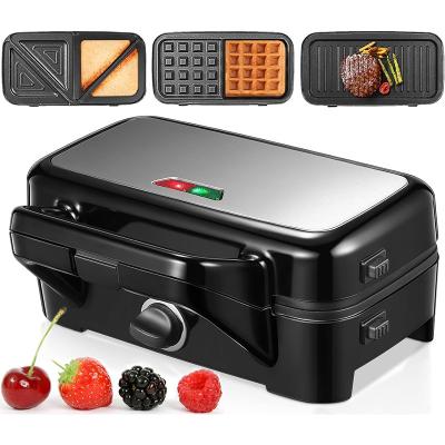 China Reversible Electric Crepe Maker With Thermostat Knob For Household Use Non Stick PTFE Material For Different Foods for sale