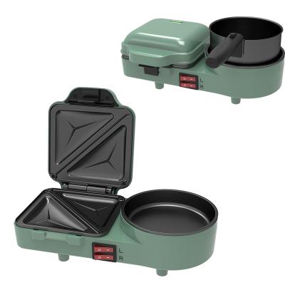 China ANBOLIFE 1500W Smokeless Electric Raclette Grill with Non-Stick Plates for sale