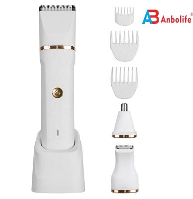 China Rechargeable Electric Razor for Women with IPX7 Waterproof 600mAh Battery and 100 Minutes Runtime Bikini Hair Trimmer for sale