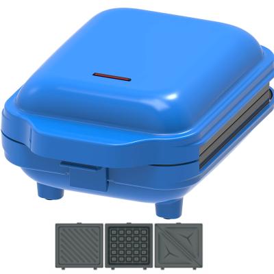 China Family Safe Sandwich Maker 600W Non Stick Cool Touch Skid Resistant Feet for sale