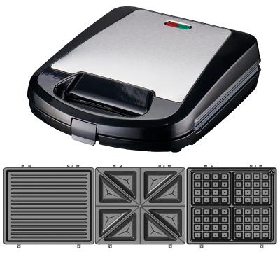 China 4 Slice Sandwich Maker 1200W Waffle Maker Non Stick Cool Touch Home for sale