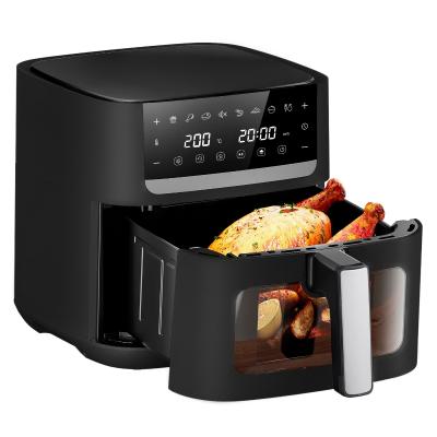 China 6L Digital Touch Screen Air Fryer 1500W Non Stick Space Saving for sale