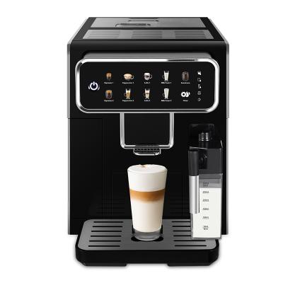 China Automatic Coffee Machine 15 Bar ULKA Pump 1350W Touch Screen 1.5L Tank for sale