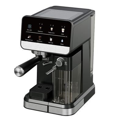 China Auto Espresso Maker Cool Espresso Cappuccino Latte 1.5L Programmable Home for sale